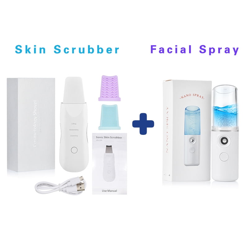 Ultrasonic Scrubber Deep Cleansing Face Scrubber Facial Cleansing ...