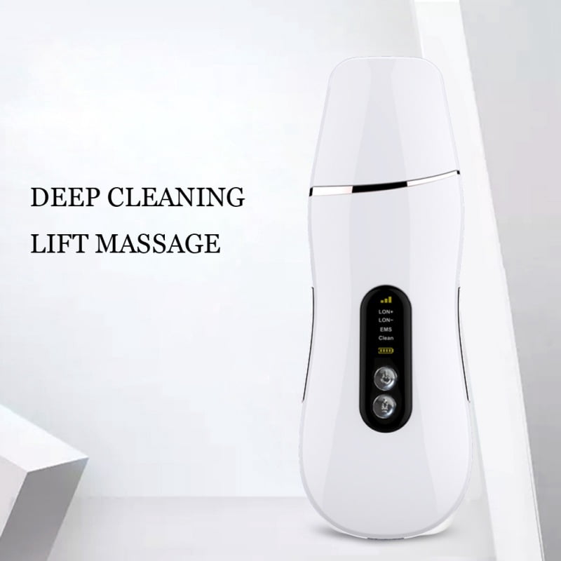 Ultrasonic Skin Scrubber Blackhead Remover Peeling Face Cleansing ...