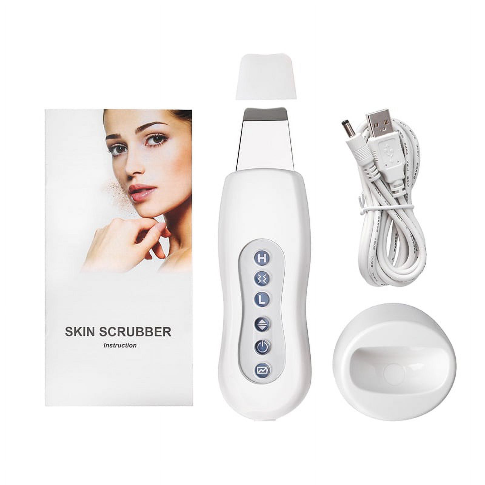 Ultrasonic Skin Scrubber Cleanser Face Cleaning Machine Acne / Dead ...