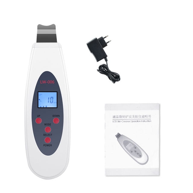 Ultrasonic Skin Scrubber Deep Face Cleaning Machine RemoveFacial ...