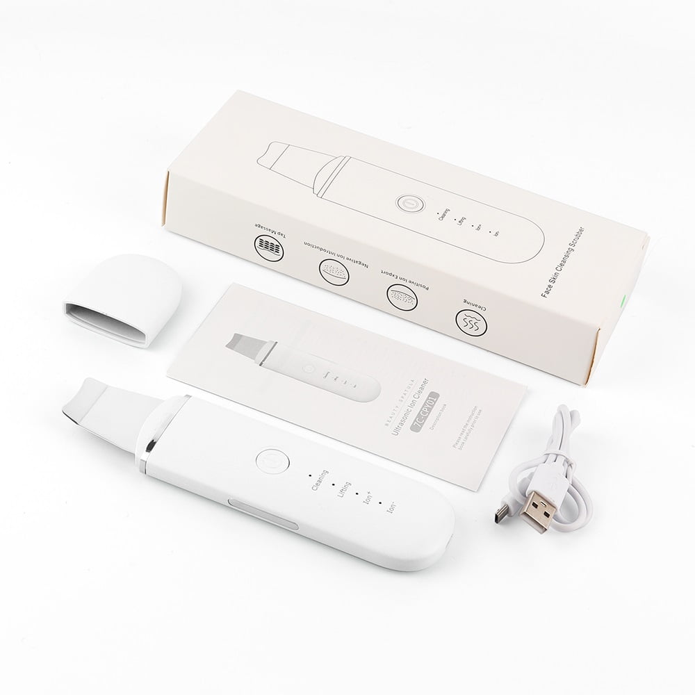 Ultrasonic Skin Scrubber Deep Face Cleansing Machine Peeling Shovel ...