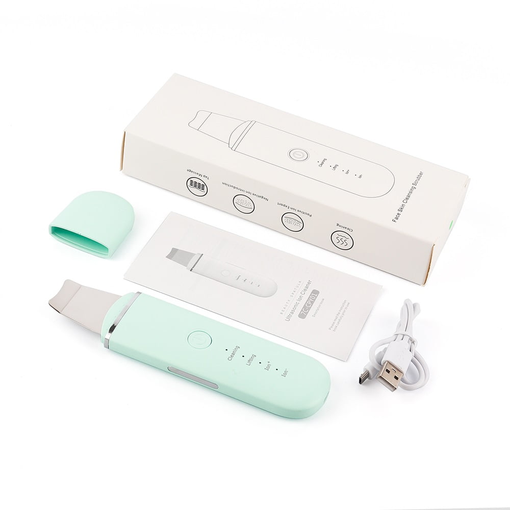 Ultrasonic Skin Scrubber Deep Face Cleansing Machine Peeling Shovel ...