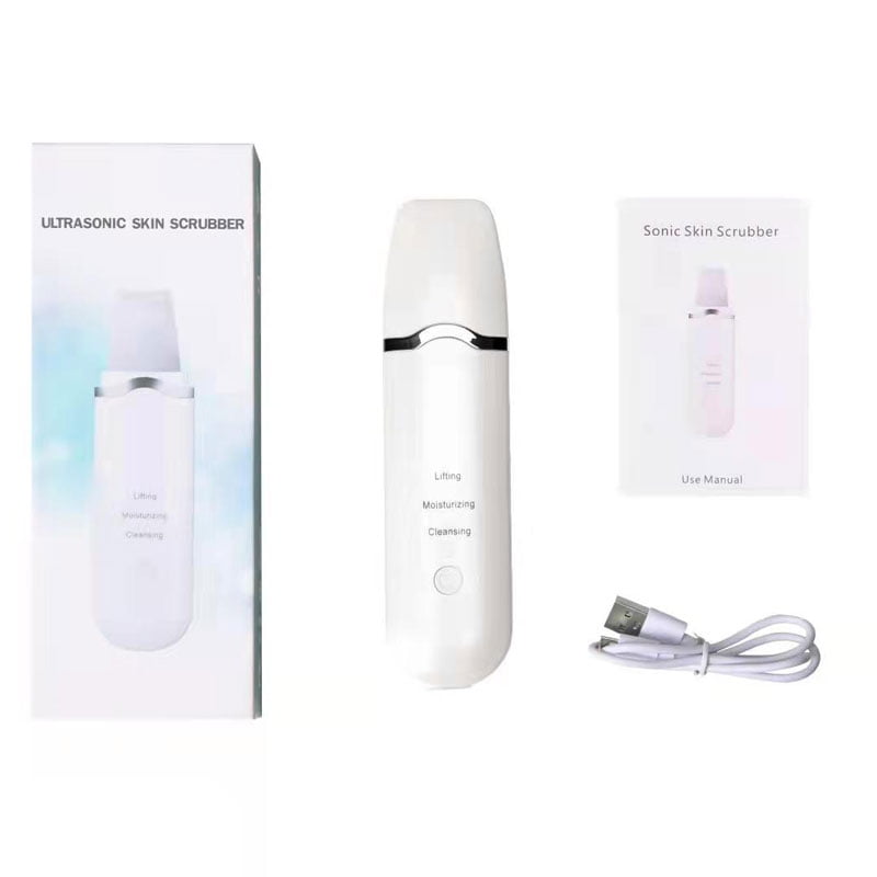 Ultrasonic Skin Scrubber Deep Face Cleansing Machine Peeling Shovel ...