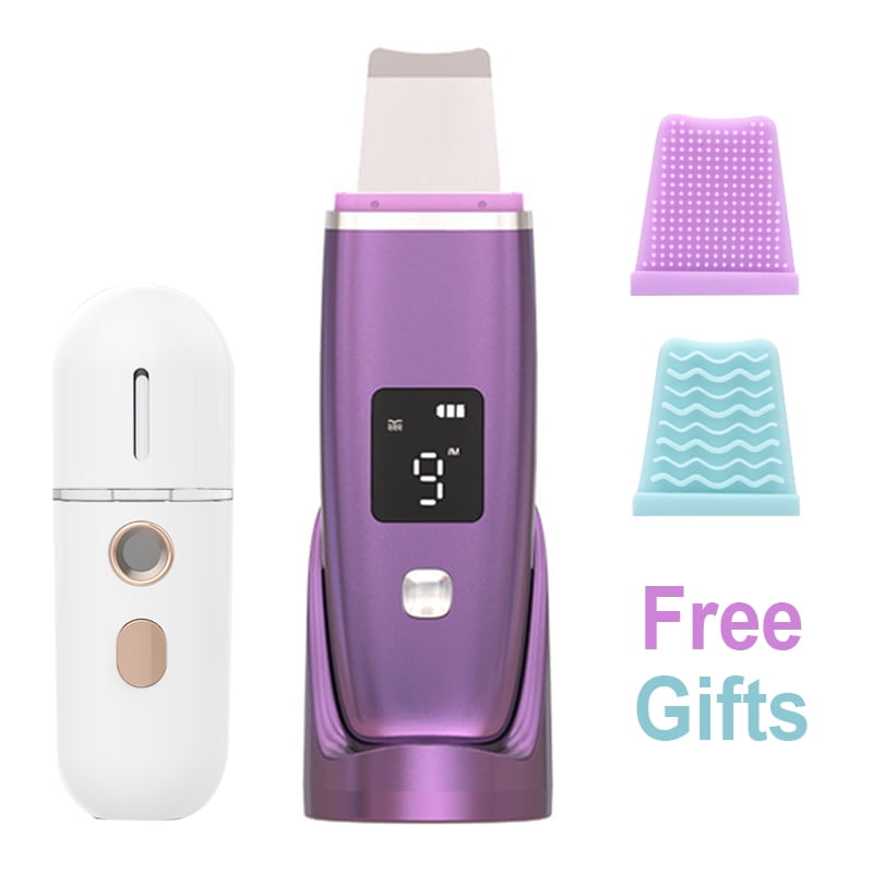 Ultrasonic Skin Scrubber Face Scrubber 3 Colors Blackhead Remover Pore ...