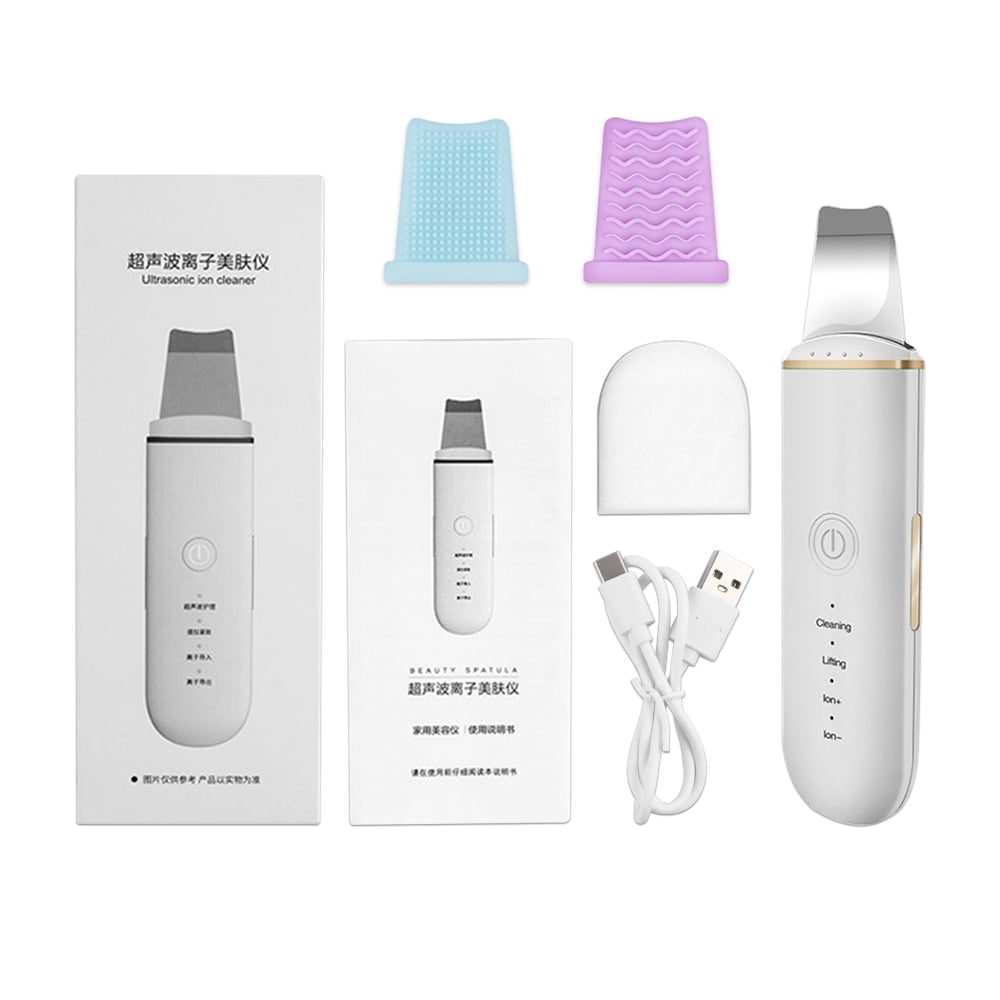 Ultrasonic Skin Scrubber Face Skin Lifting Beauty Device Deep Face ...