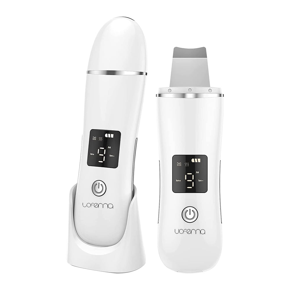 Ultrasonic Skin Scrubber Pore Cleaner Facial Ion Deep Cleaning ...