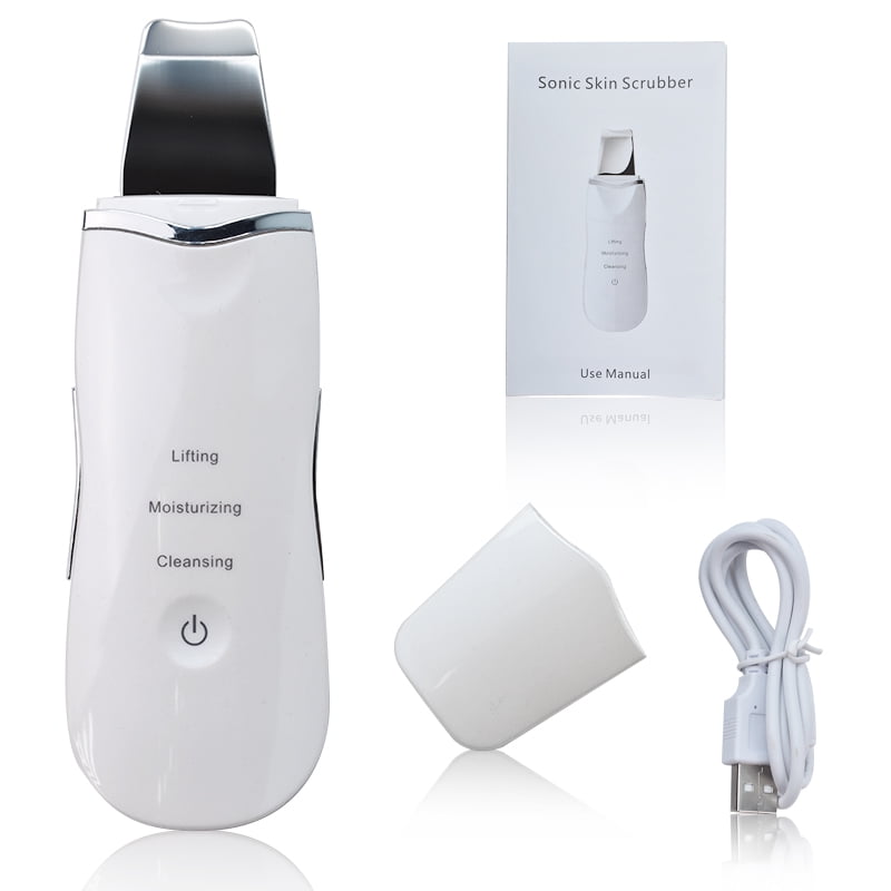 Ultrasonic Skin Scrubber Skin Peeling Extractor Facial Deep Cleaning ...