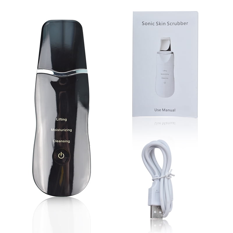 Ultrasonic Skin Scrubber Skin Peeling Extractor Facial Deep Cleaning ...
