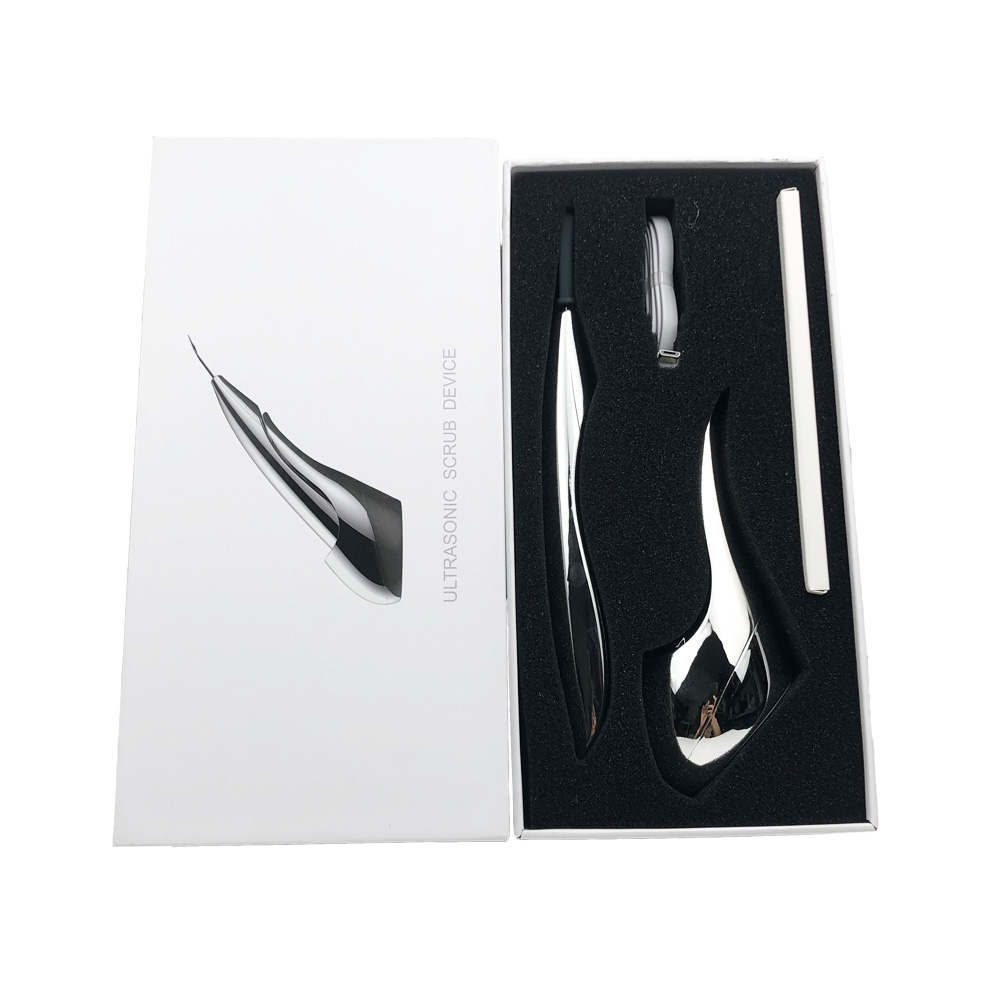 Ultrasonic Skin Scrubber Wireless Charging Facial Cleaner Deep Face ...