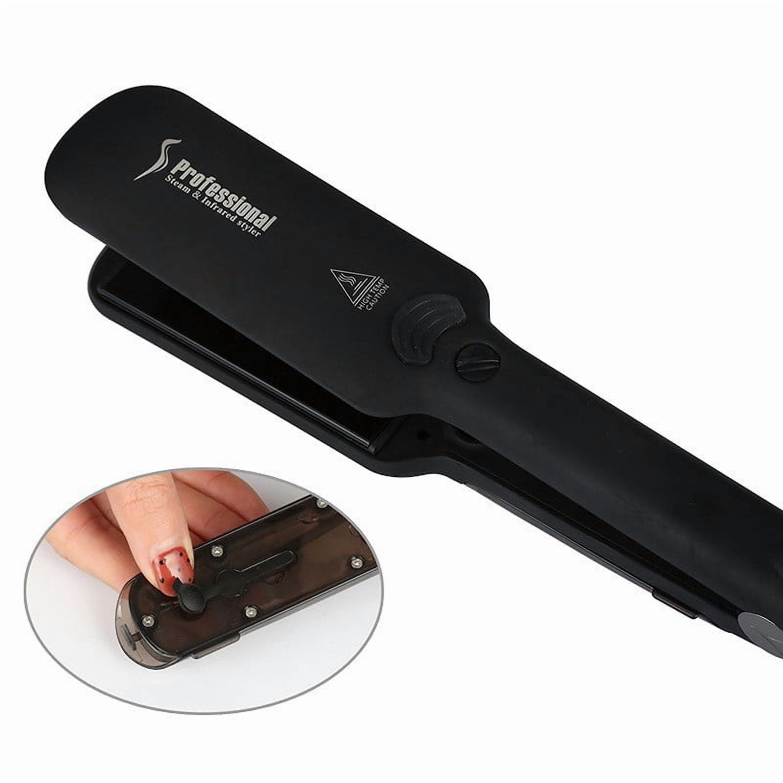 Ultrasonic Steam Flat Iron with Infrared Technology, Salon-Quality ...