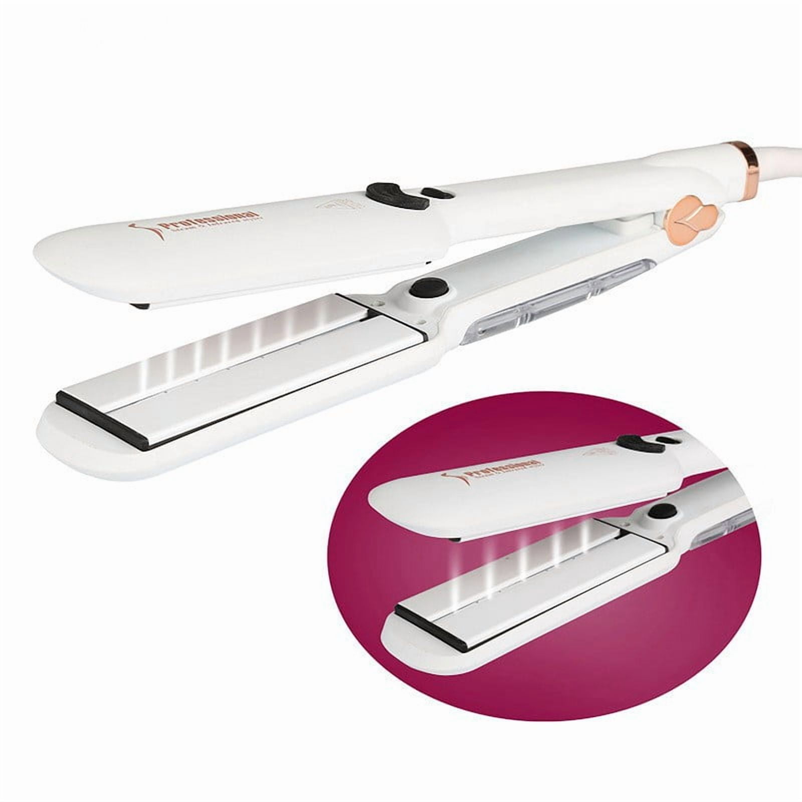 Ultrasonic Steam Flat Iron with Infrared Technology, Salon-Quality ...