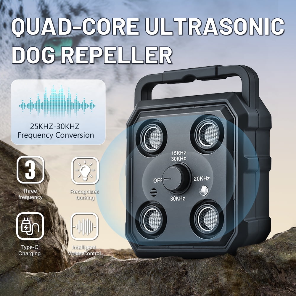 Ultrasonic Stop Barking Dog Trainer, Automatic Sound Control Anti ...