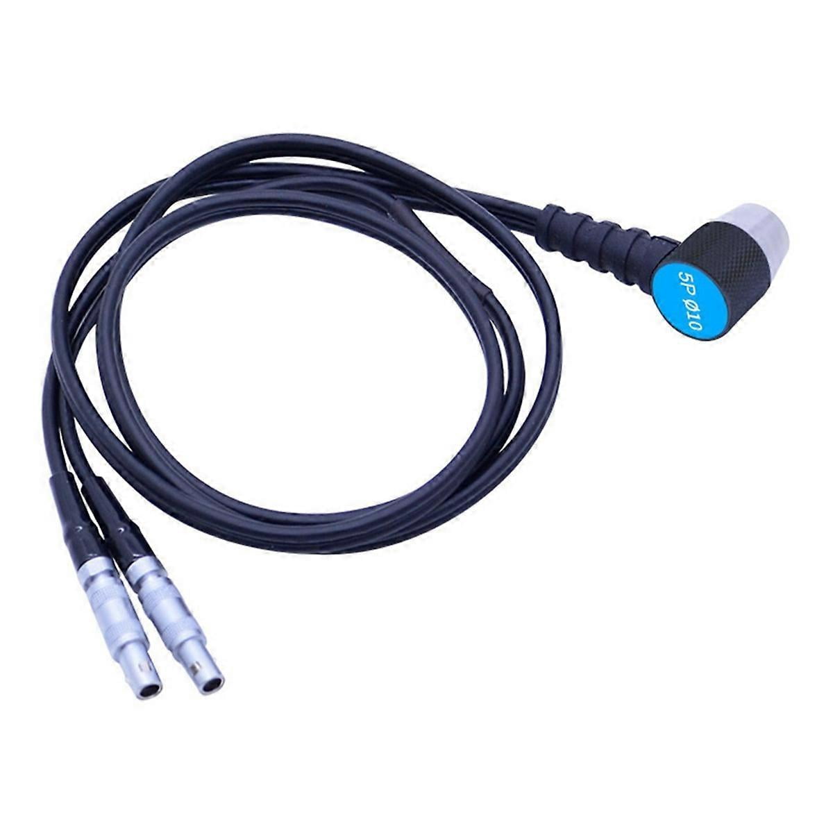Ultrasonic Thickness Gauge Probe Cable Transducer 10mm/5MHz Probe ...
