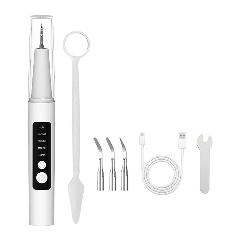 Ultrasonic Toothbrush – Electric Plaque & Tartar Remover Kit with 5 ...