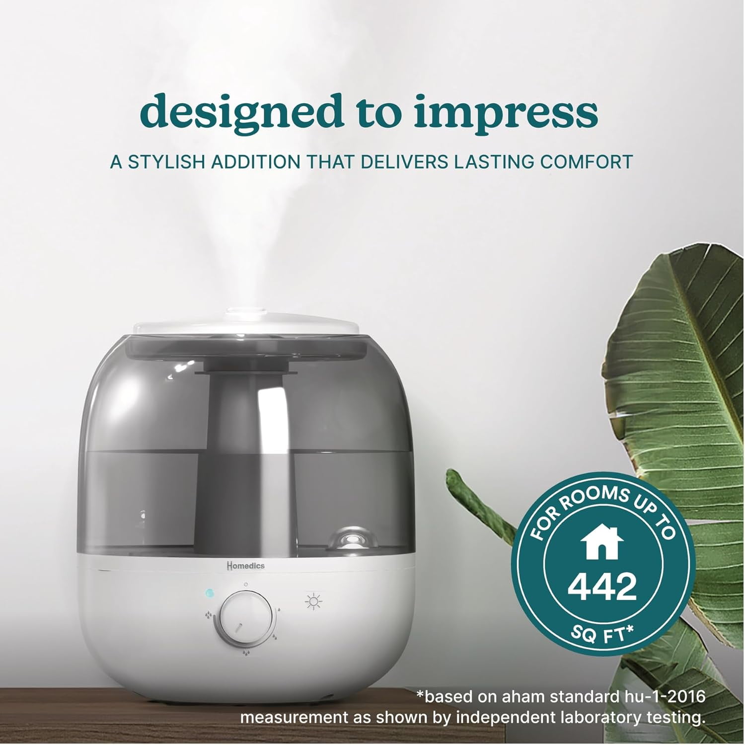 Ultrasonic Top Fill Humidifier, Cool Mist, 360° Nozzle, Up to 25 Hour ...