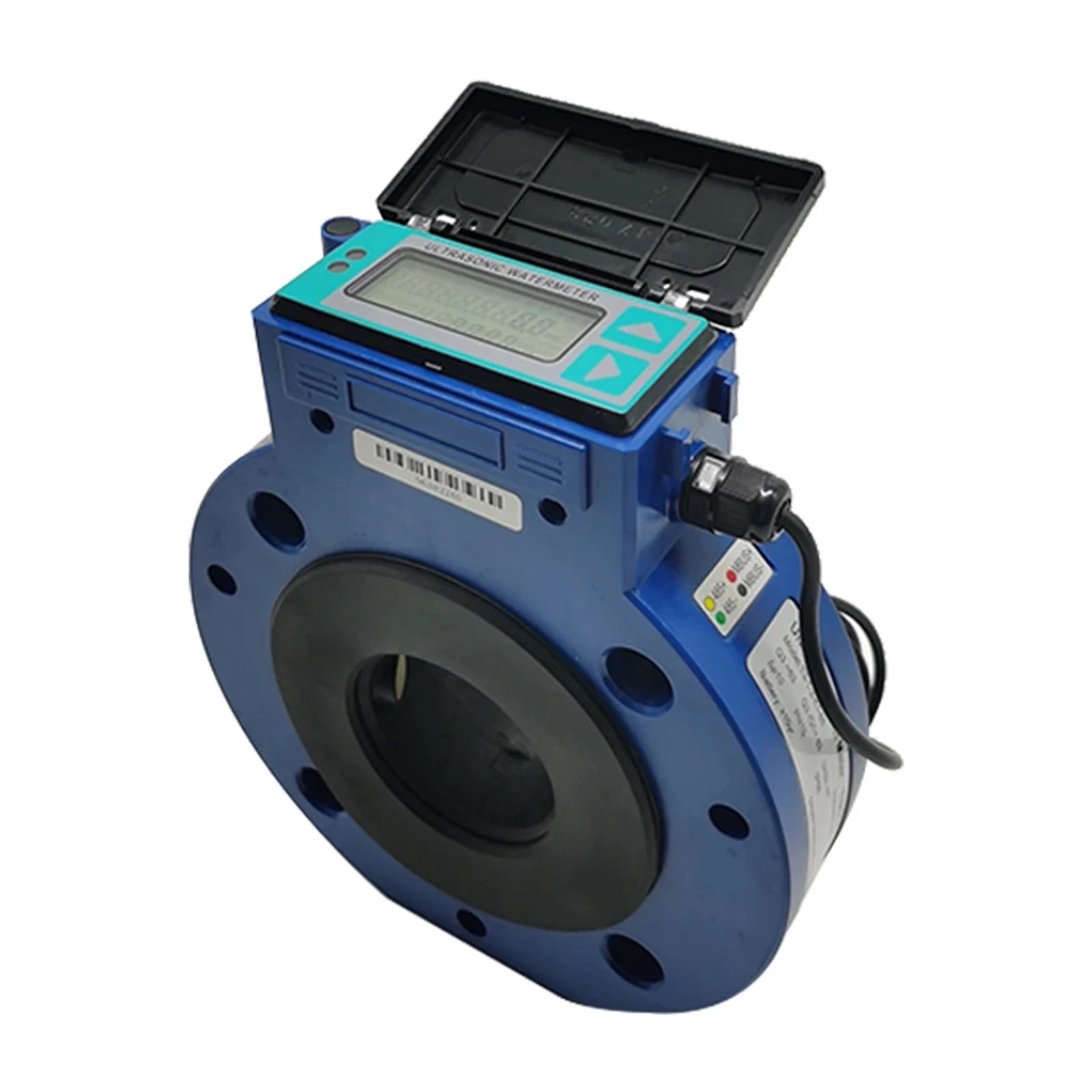 Ultrasonic Water Meter Flowmeter Water Liquid Pipeline Battery ...