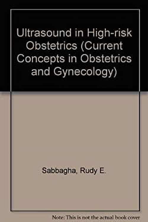 Pre-Owned Ultrasound in High-Risk Obstetrics 9780812106763 Used ...