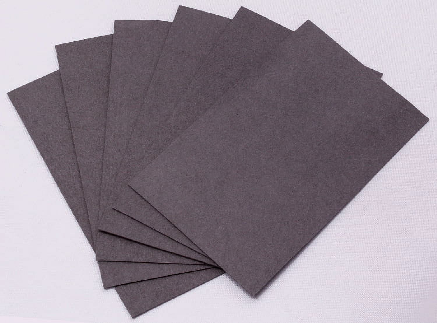 Ultrasuede(R) 3"x 5" Precut 6 Piece Pack - Gray - Medium Weight U004.04 ...