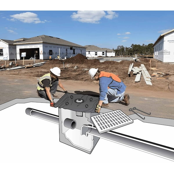 Ultratech Storm Drain Filter,Black,3 in H,PK10 8936 - Walmart.com