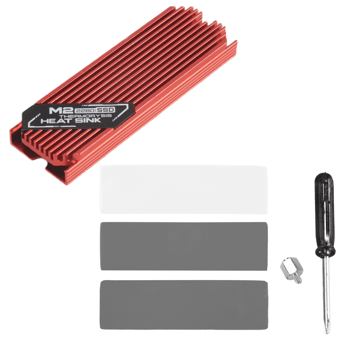 Ultrathin M.2 SSD Heat Sink M2 2280 Solid State Hard Disk Aluminum ...