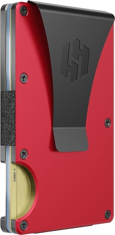 Ultrathin and Simple Front Pocket Rfid Shielded Metal Wallet Men's with ...