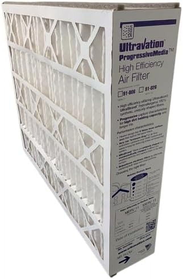 Ultravation Model 91-006 Progressive Media Filter - 20x25x5 - Walmart.com