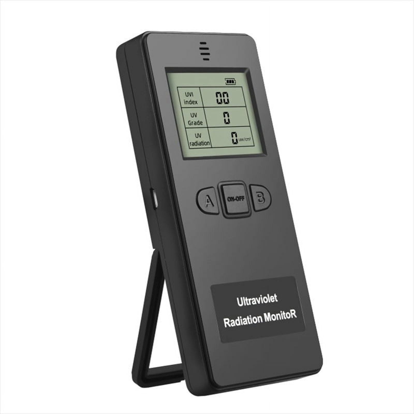 Ultraviolet Radiation Monitor, Digital UV Detector Office Outdoor ...