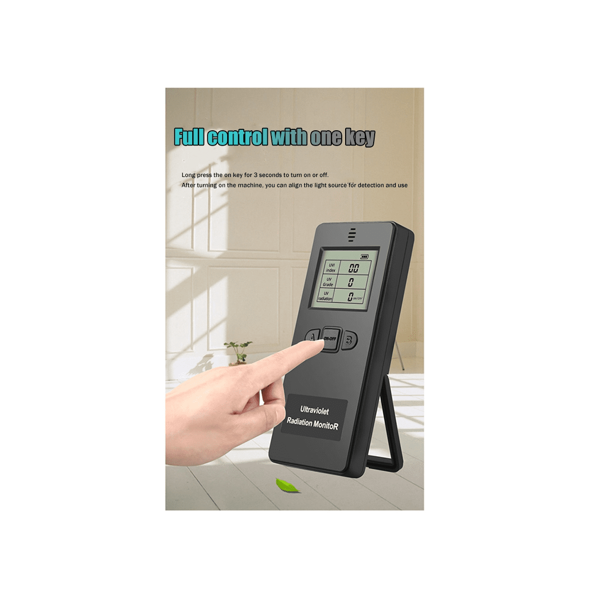 Ultraviolet Radiation Monitor, Digital UV Detector Office Outdoor ...