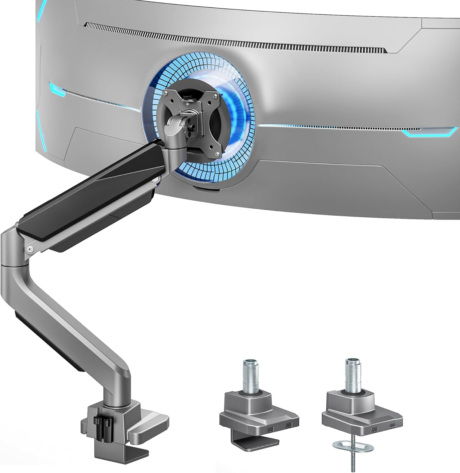 Ultrawide Arm, Single Mount for 13"-49" Curved Screens, Adjustable ...