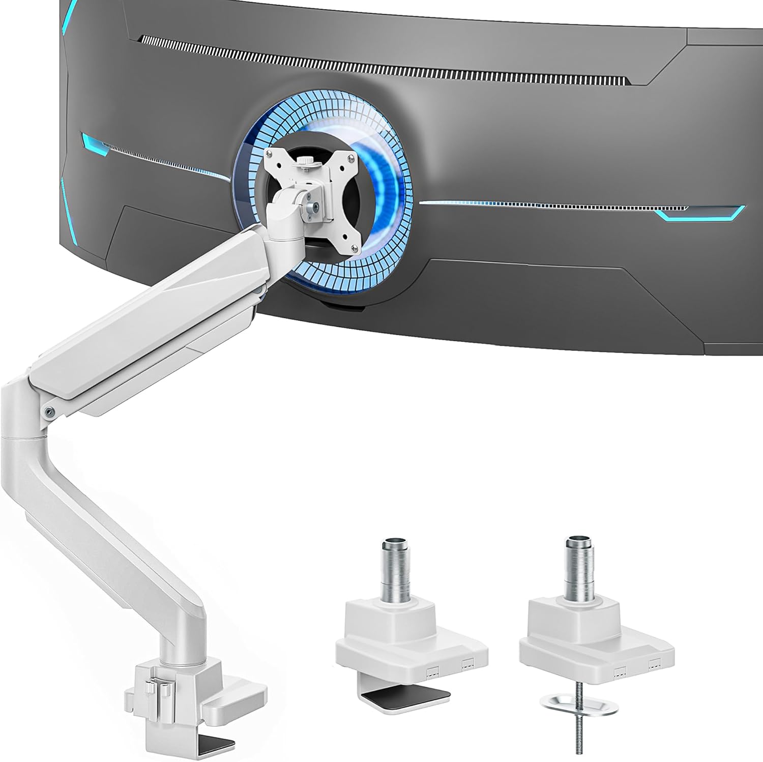 Ultrawide Arm, Single Mount for 13"-49" Curved Screens, Adjustable ...