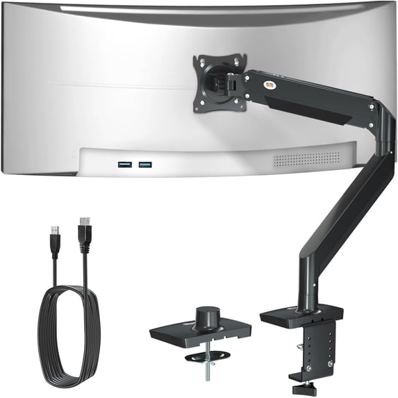 Ultrawide Monitor Arm for 22-43 inch Heavy Duty Computer Monitor Mount ...