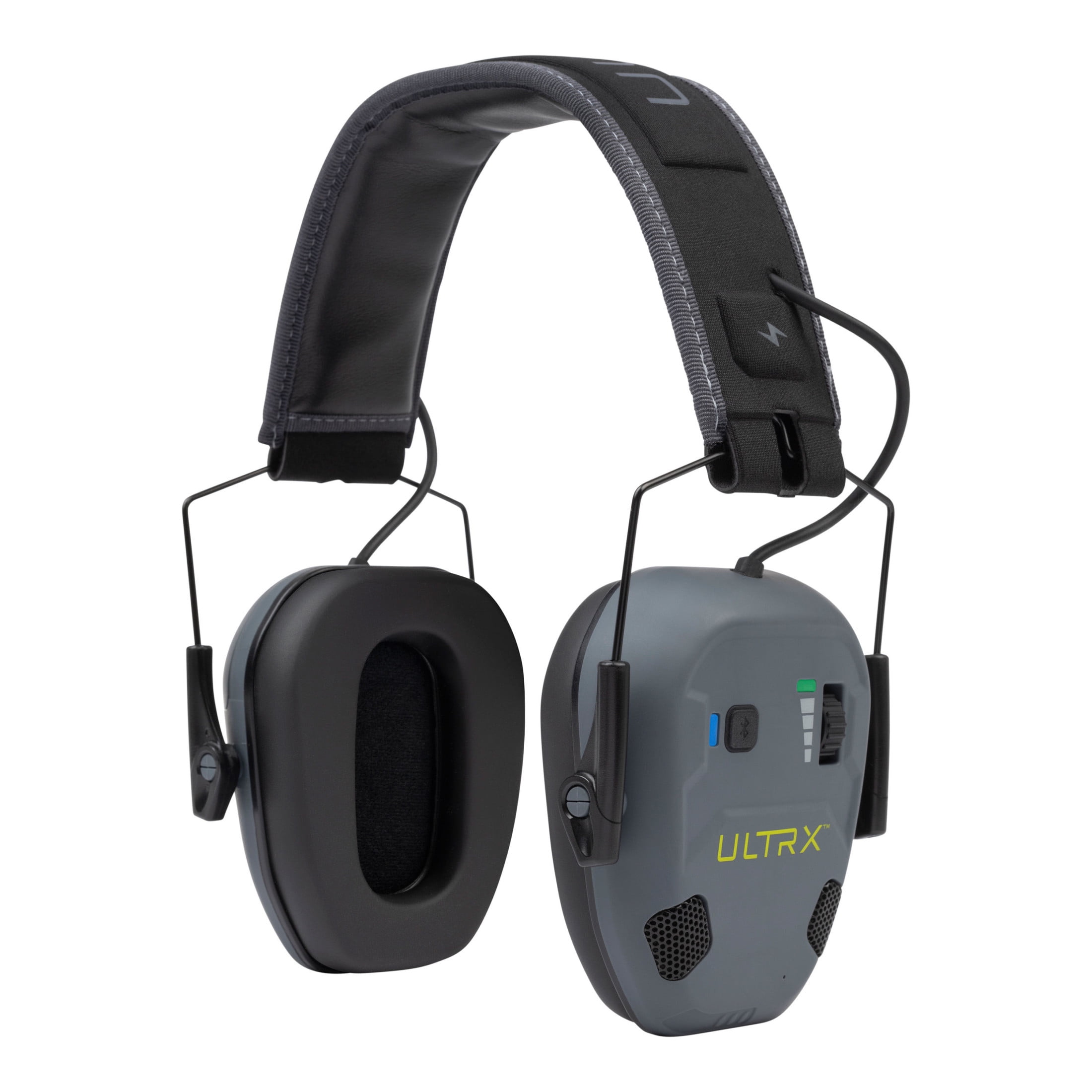 Ultrx Bionic Fuse Ion Bluetooth Electronic Earmuff, Slate - Walmart.com
