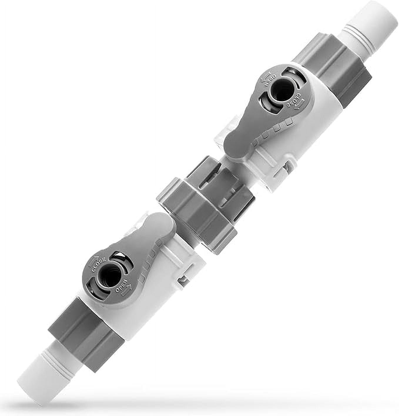 Ultum Nature Systems Delta Quick Release Double Tap Valve for Aquarium ...