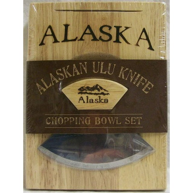 Ulu Knife with Small Chopping Bowl - Walmart.com