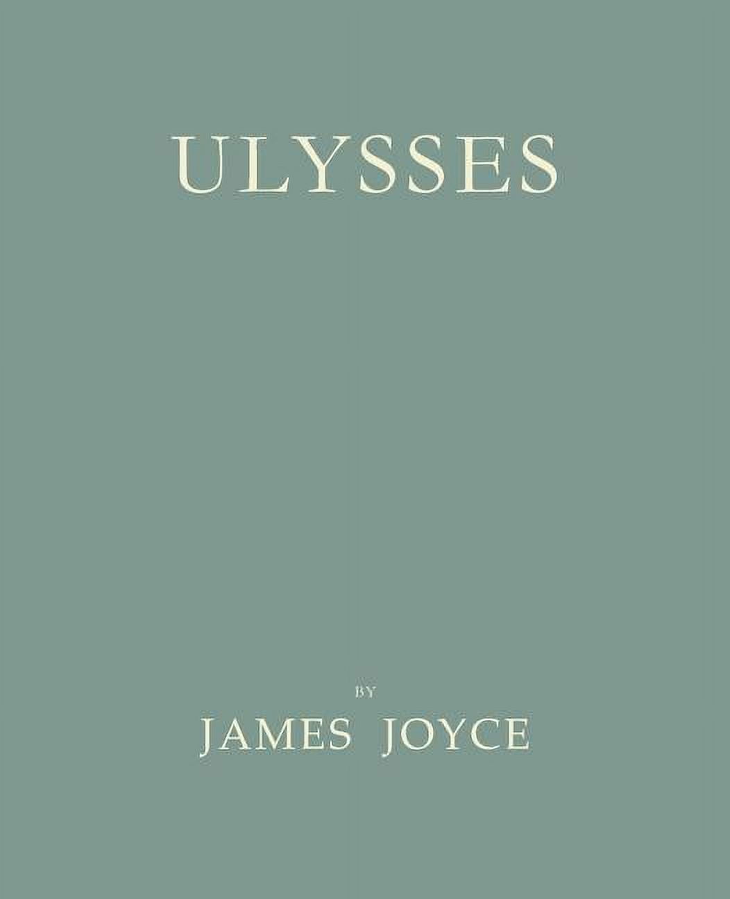 Ulysses [Facsimile of 1922 First Edition] (Paperback) - Walmart.com