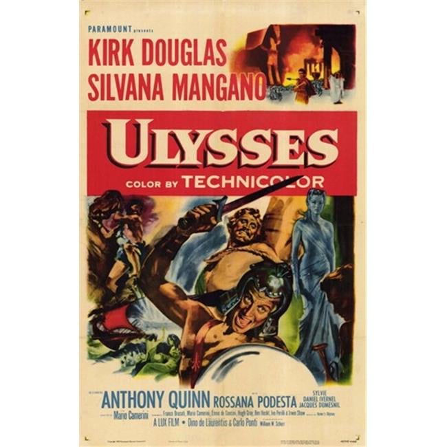 Ulysses Movie Poster - 11 x 17 in. - Walmart.com