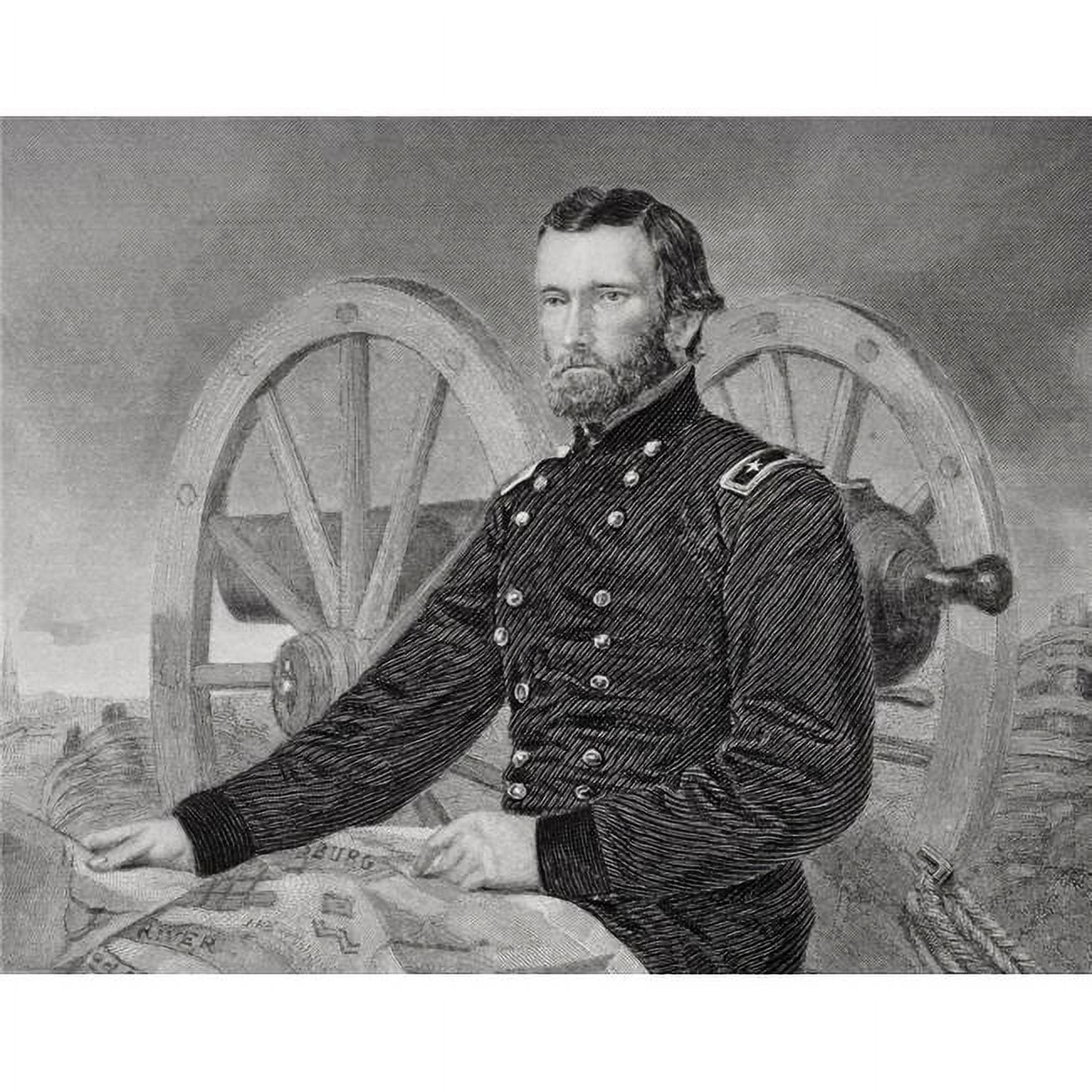 Ulysses S. Grant 1822-1885 Commander of Union Armies In American Civil ...