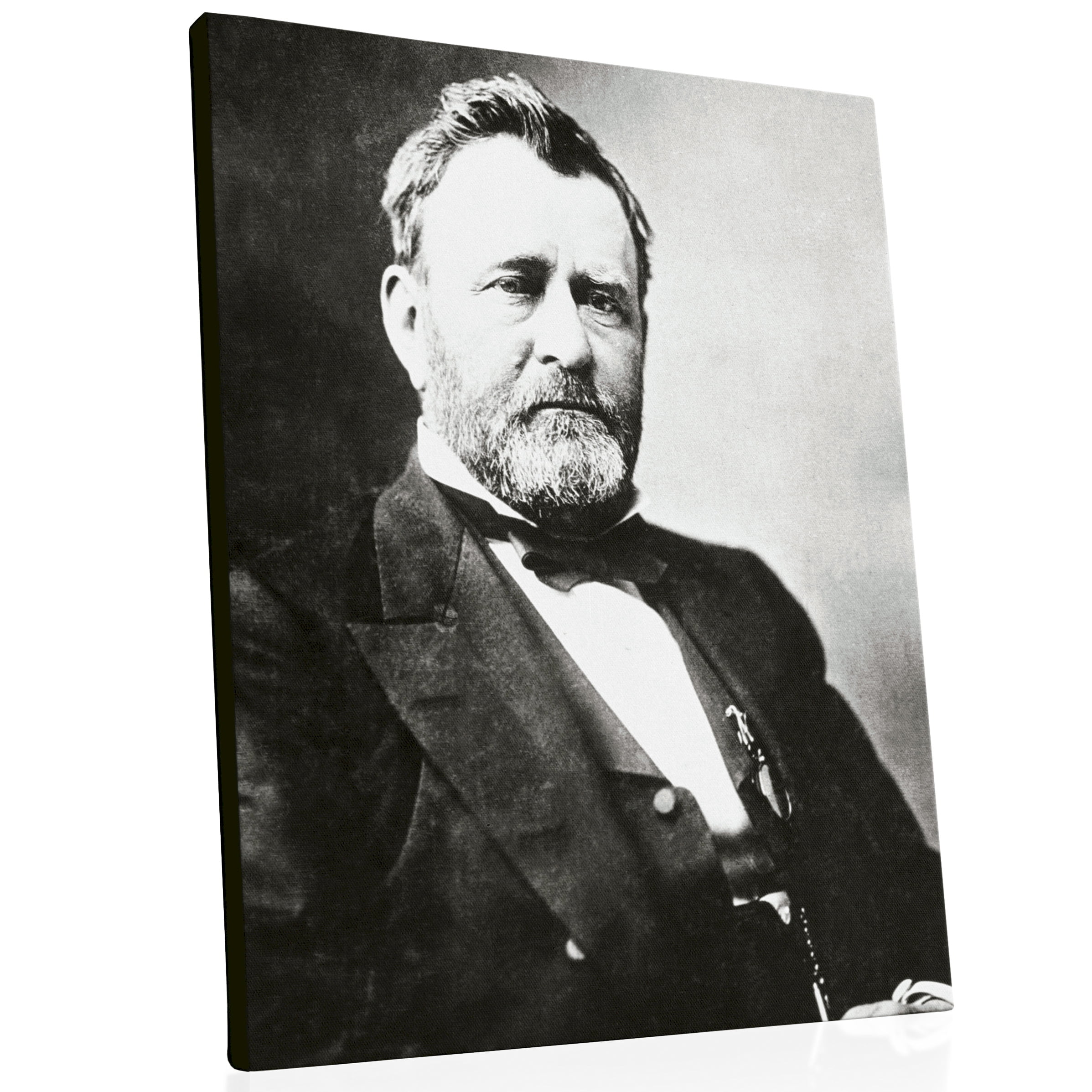 Ulysses S. Grant, 18th President of the United States 16"x20" Stretched ...