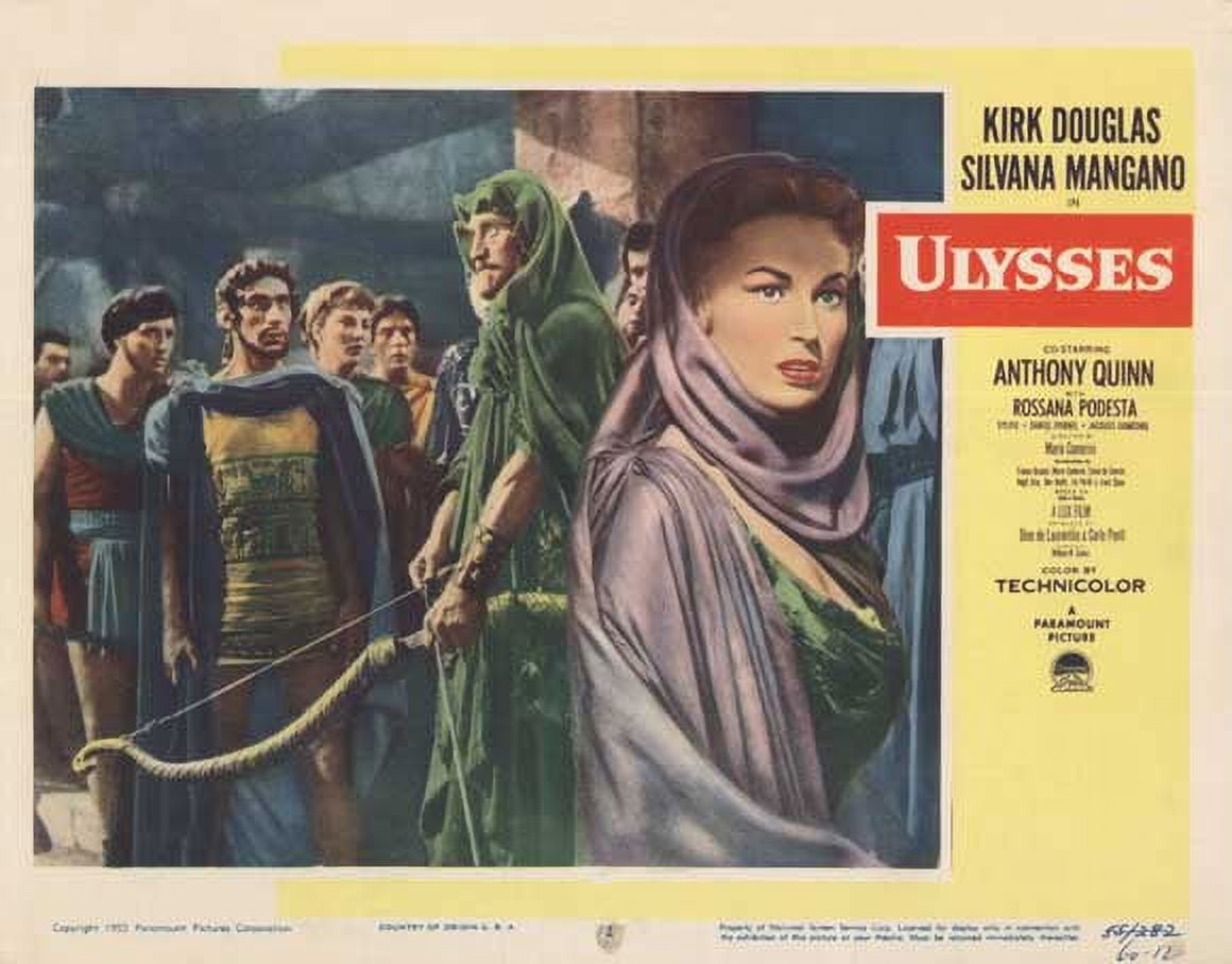 Ulysses - movie POSTER (Style B) (11" x 14") (1955) - Walmart.com