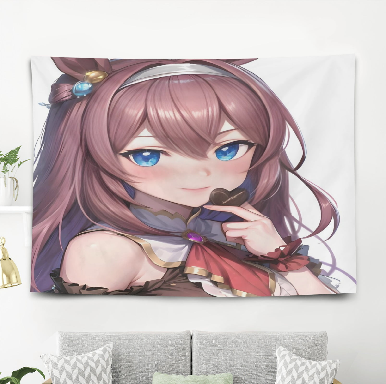 Uma Musume Pretty Derby Pattern Wall Hanging 50*60 Inches High-Quality ...