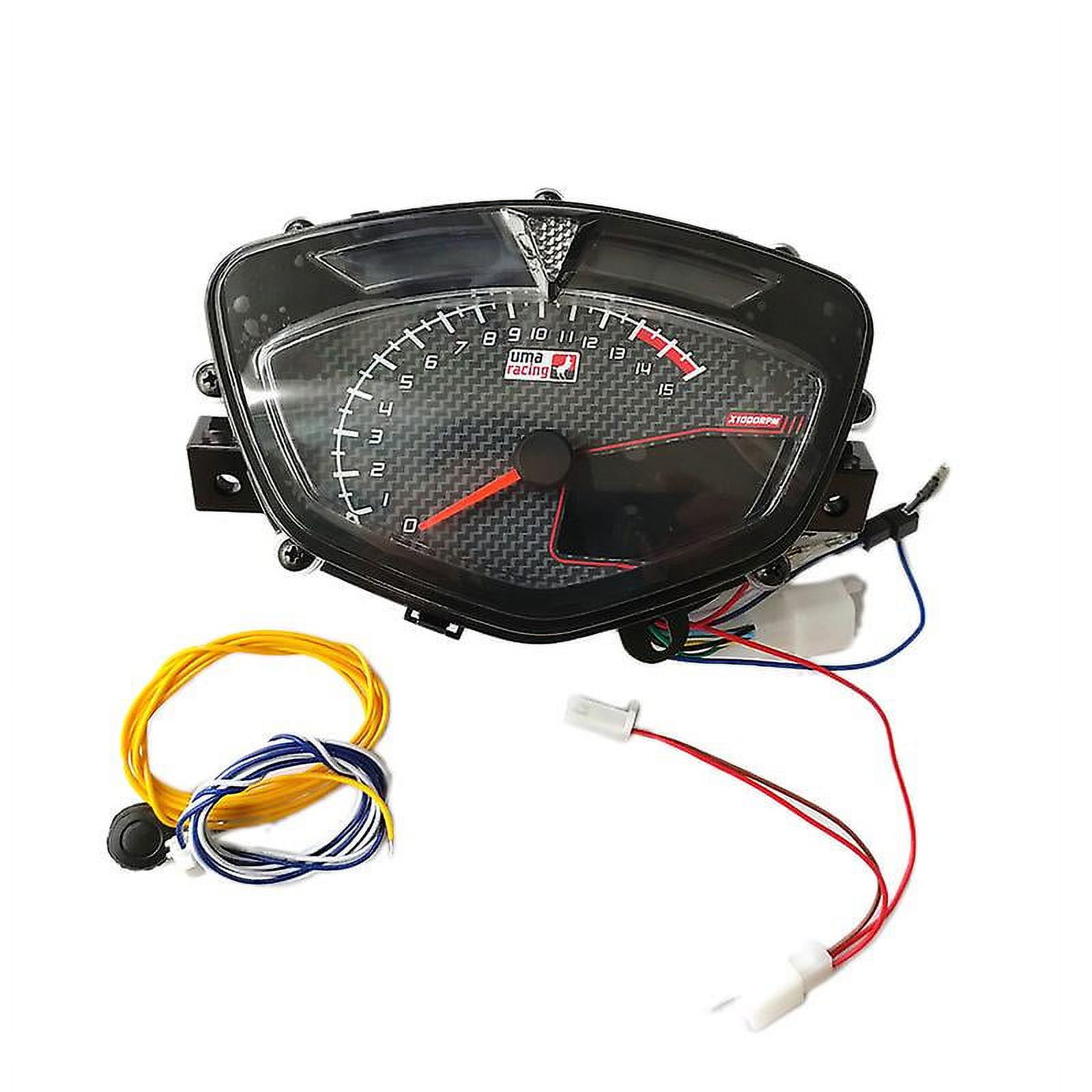 Uma Racing For Lc135 Motorcycle Tachometer Digital Odometer Speedometer ...
