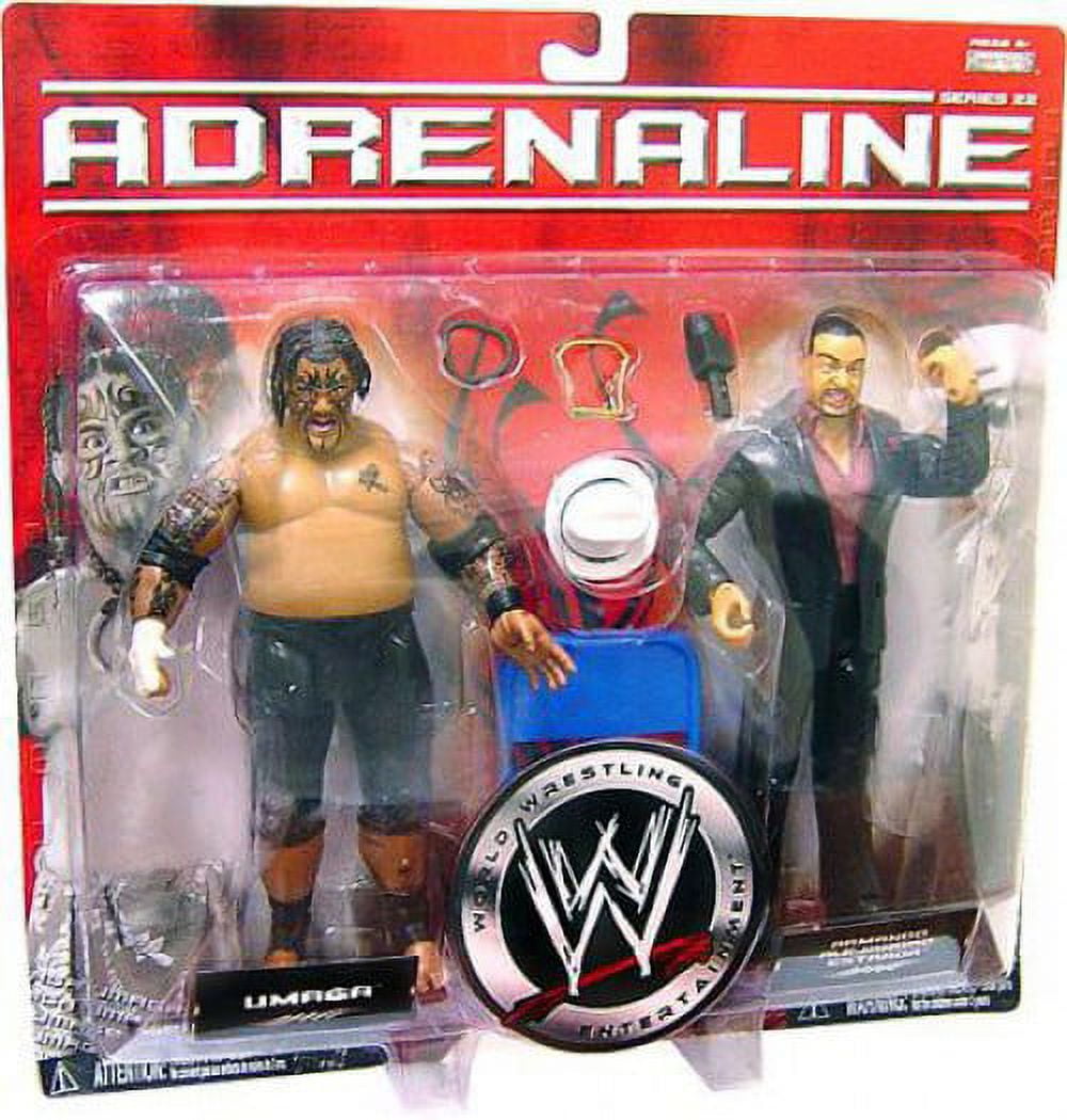 Umaga & Armando Alejandro Estrada Action Figure 2-Pack WWE Wrestling ...