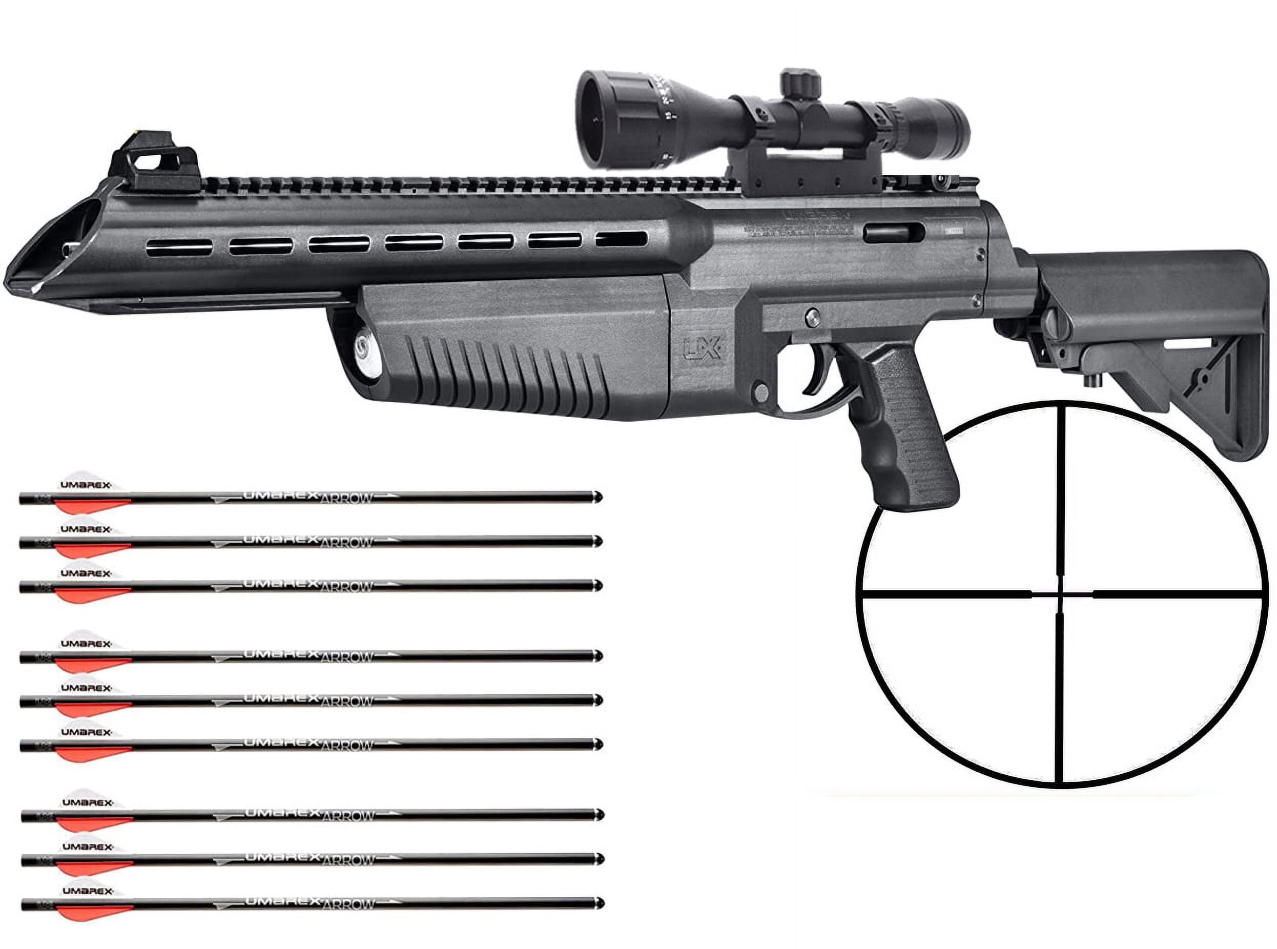 Umarex AirJavelin Air Bow Crossbow, CO2 Crossbow with 9 Carbon Fiber ...