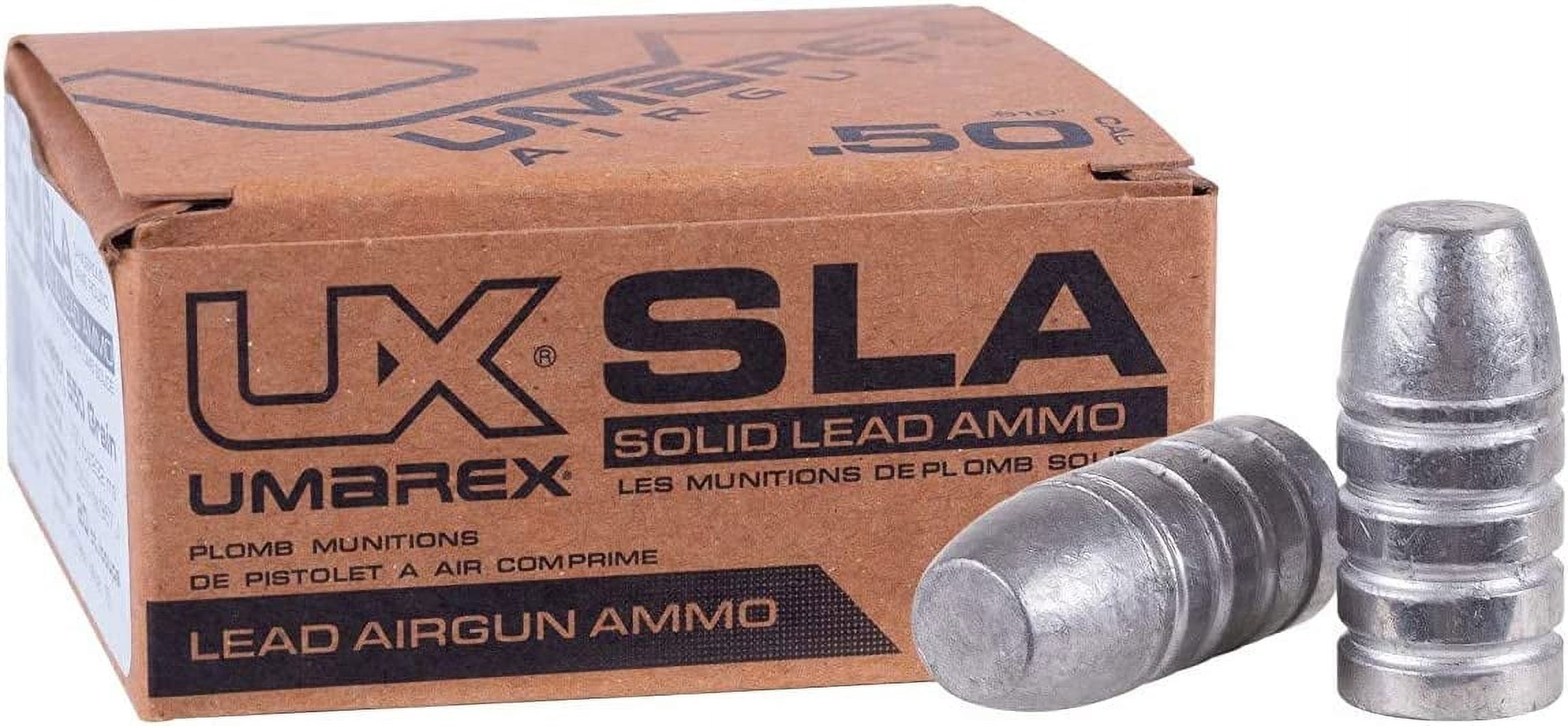Umarex SLA .50 Caliber Airgun Pellets for the Umarex Hammer Airgun (20 ...