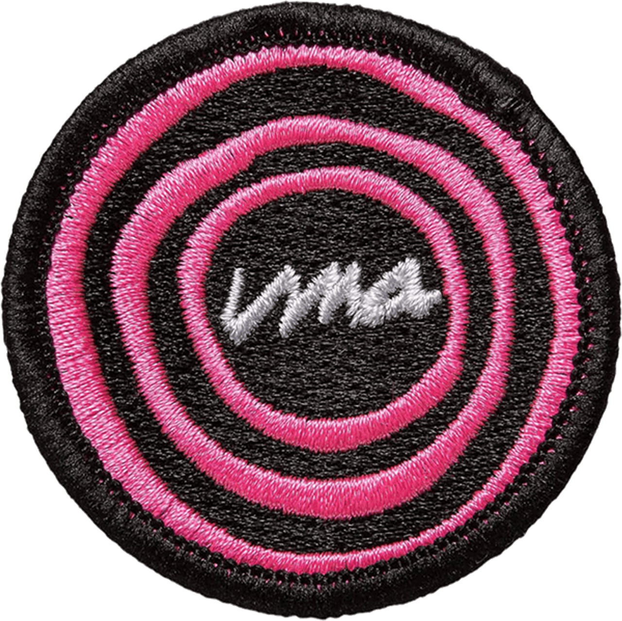 Umaverse Pelka Bullseye Patch 2" Black/Pink - Walmart.com