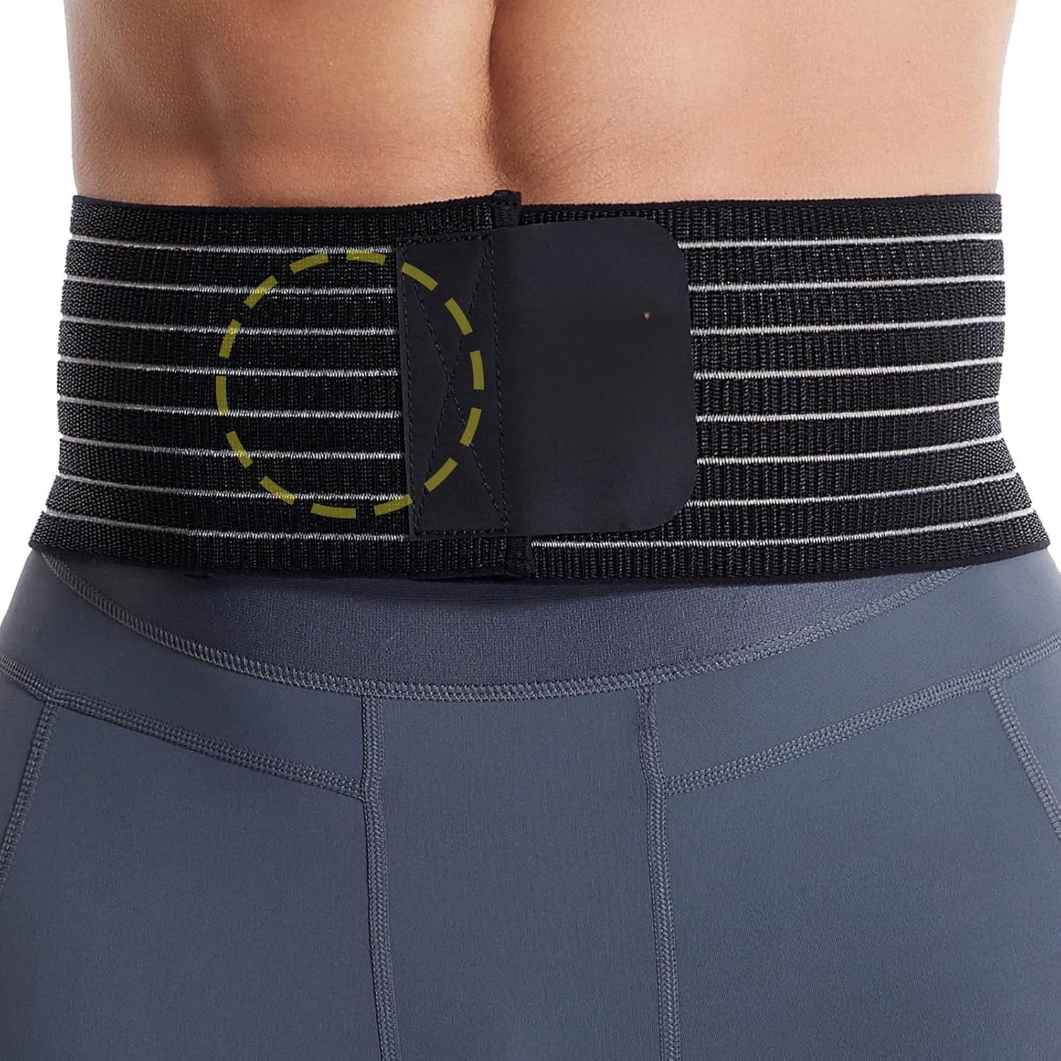 Umbilical Hernia Belt for Men and Women - Abdominal Support Binder with Compression Pad - Navel ...