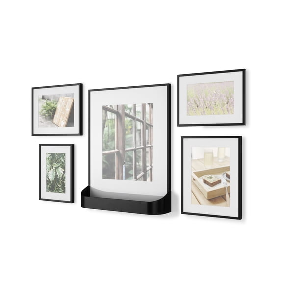 Umbra Matinee Gallery Picture Frame 5 Pack Set, 4X6, 5X7, 8X10 ...