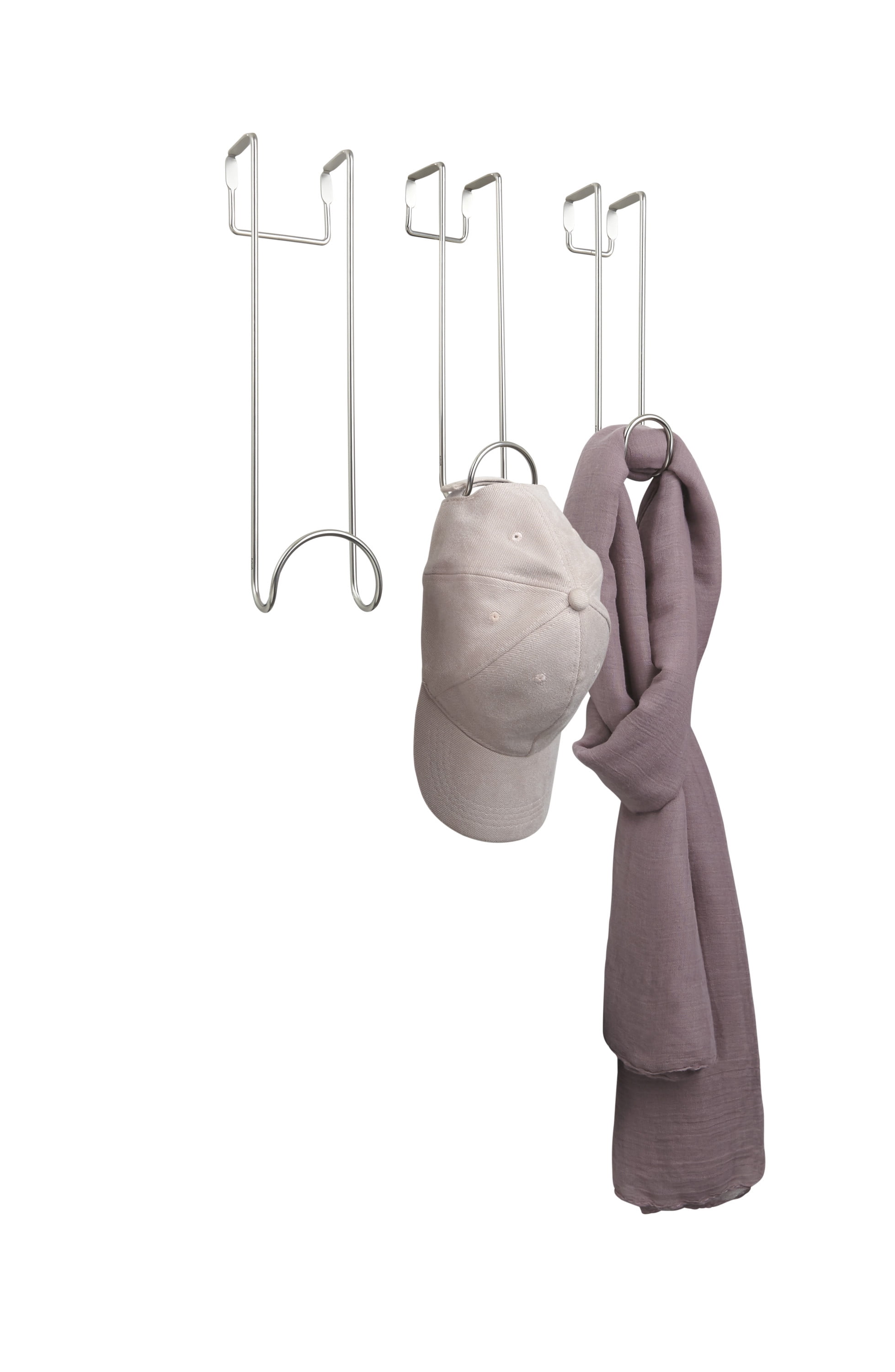 Umbra Swoop Over the Door Hooks (3 Sizes), Nickel - Walmart.com