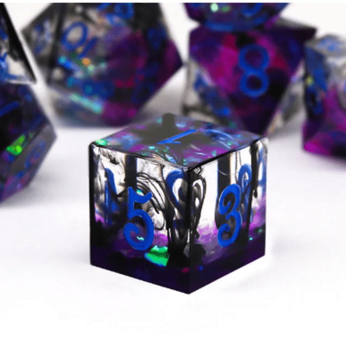 Umbral Shadows DnD Dice Set | Poly RPG DnD Dungeons Dragons AD&D ...
