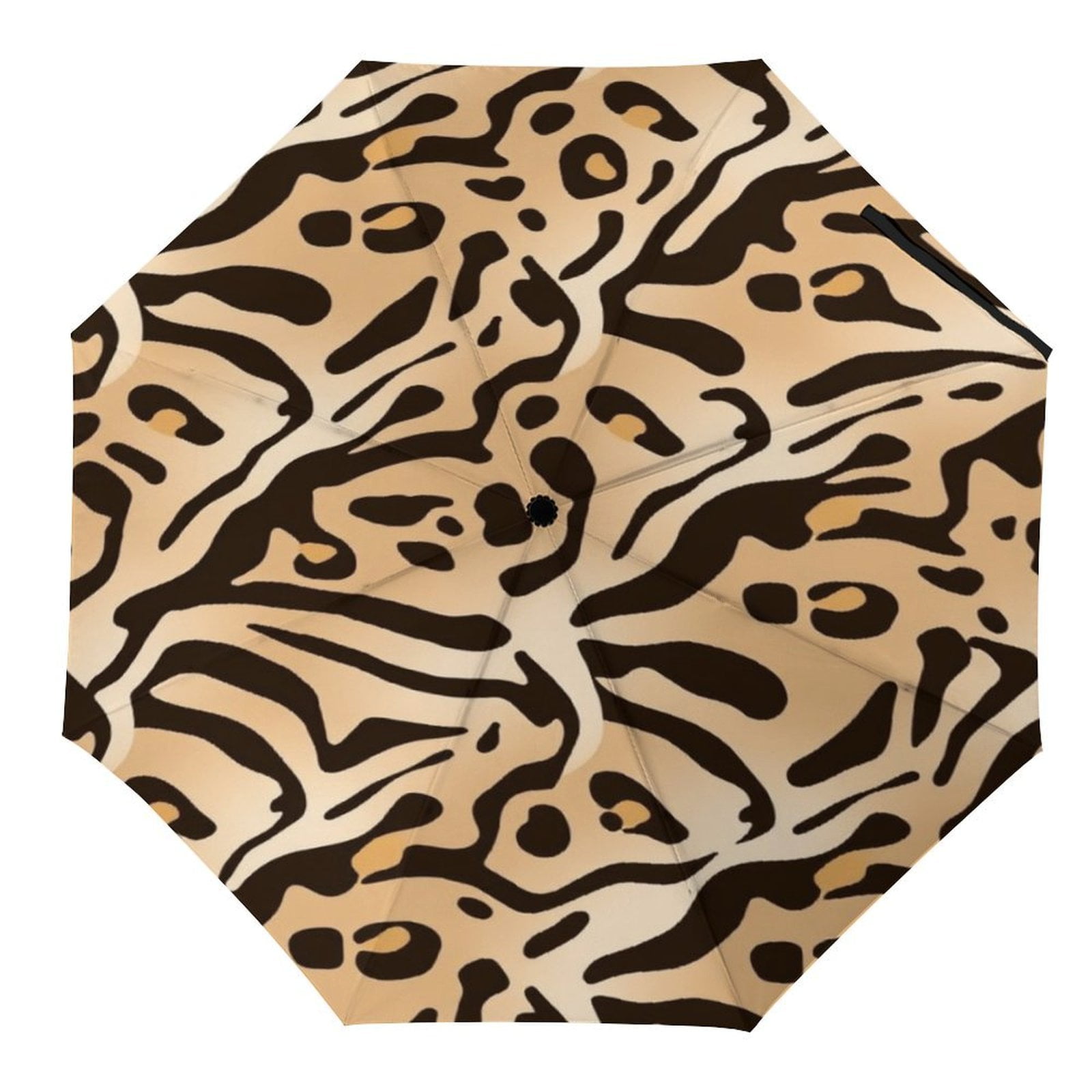 Umbrella Animal Print Seamless Pattern Folding Umbrellas Windproof ...